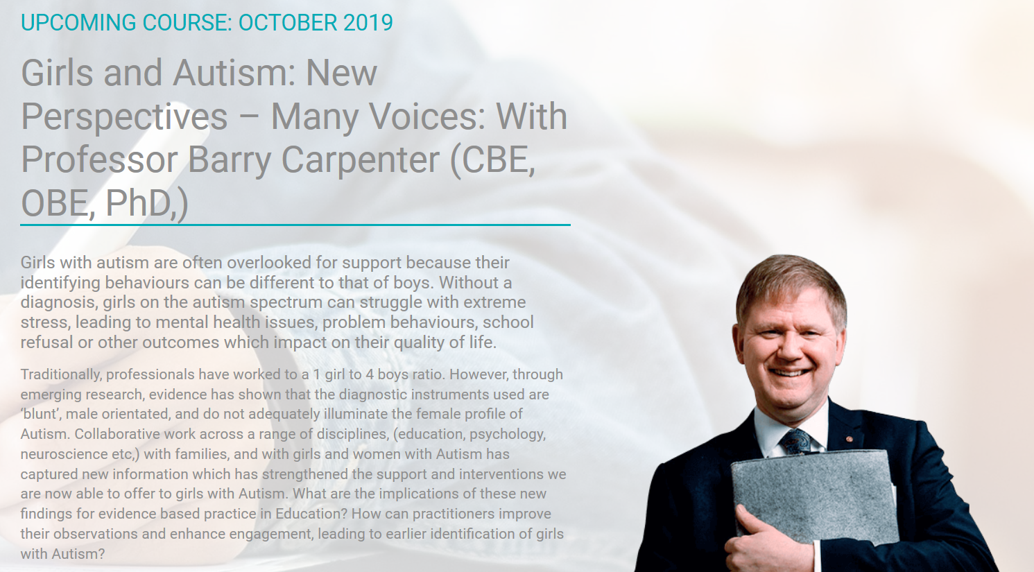 Insights celebrates world mental health day with Professor Barry ...